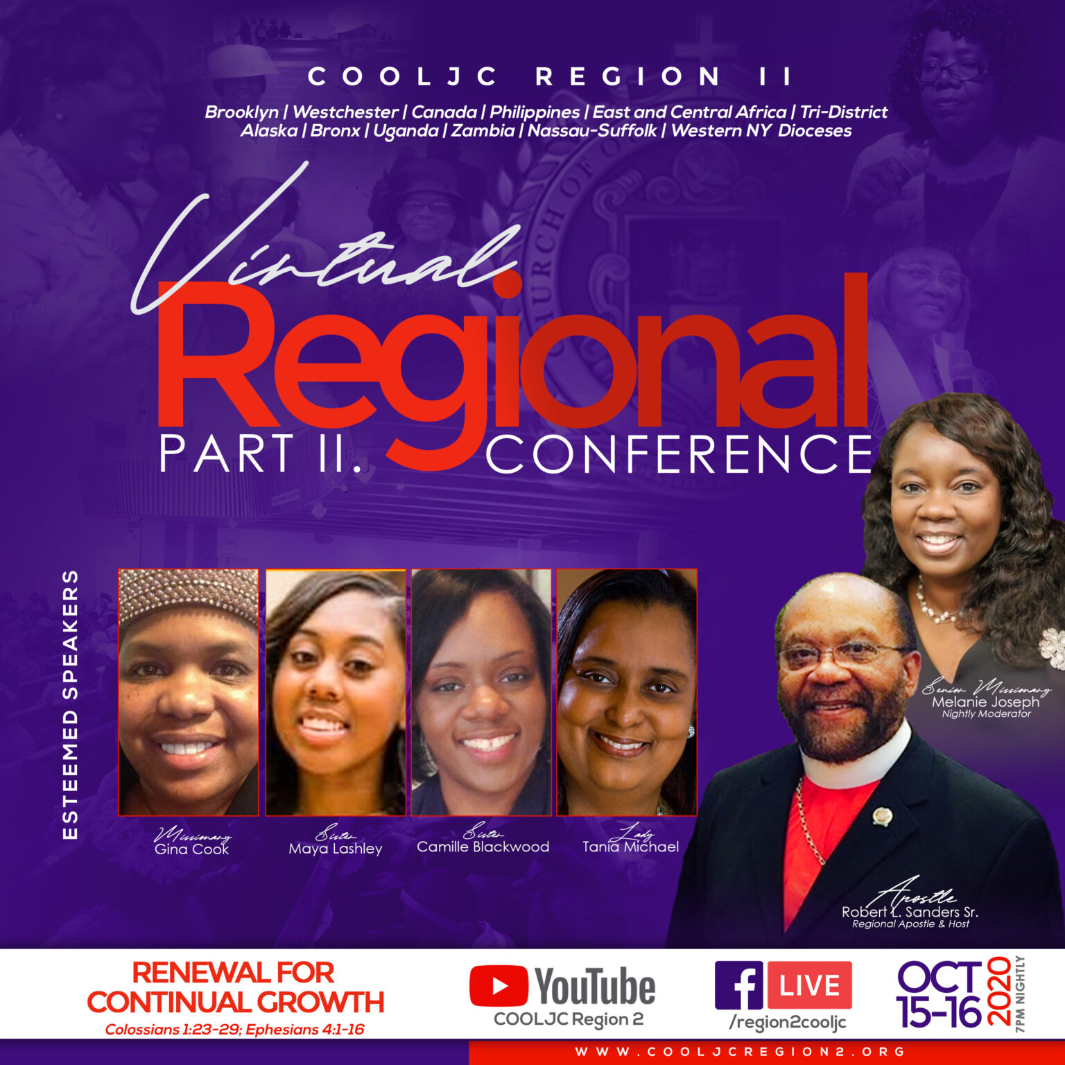 COOLJC Region # 2 – Regional Conference 2020 – Part 2 - Beulah Tabernacle